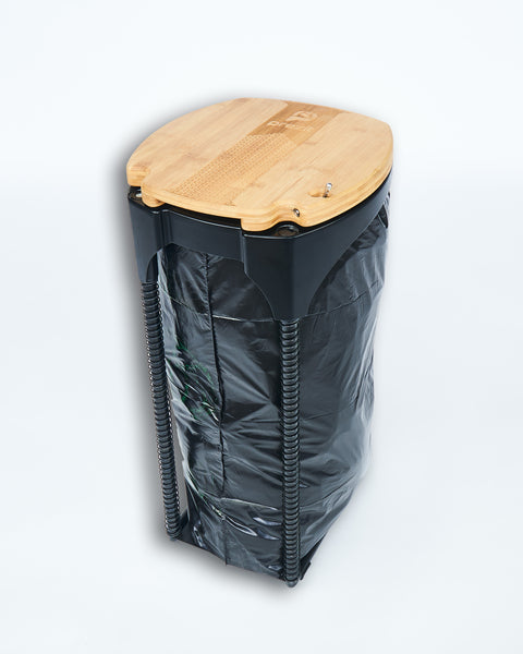 Abfallpresse, Müllpresse, Abfalleimer mit Komprimierfunktion | prezit